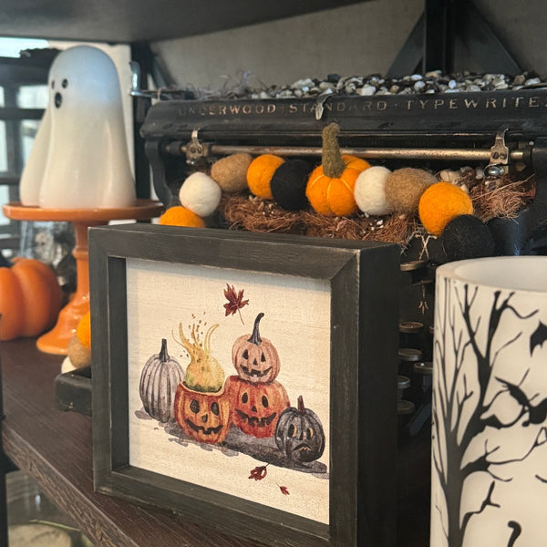CA-5294 - Spooky Pumpkins Frame – Collins Painting & Design